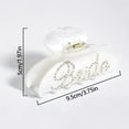 Blingbling Rhinestones Bridal Hair Clip Strong Grip For Thick ...