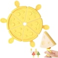 Cheese Ice Cream Mold, 6 Grid Non-Stick Ice Pop Molds, Easy Release ...