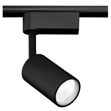 LED Flex Track Med Flex Head, Single Arm Gimbal Design Track Lighting ...