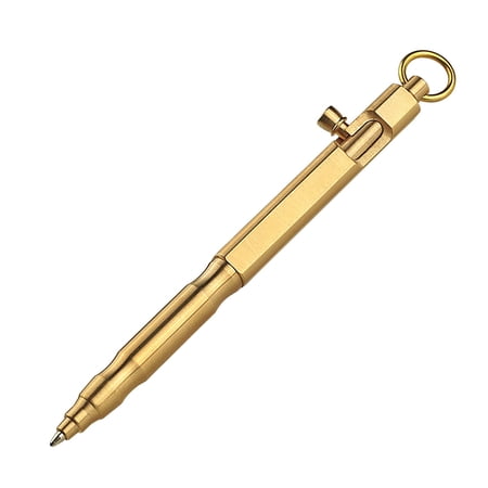 SMOOTHERPRO Solid Brass Bolt Action Pen Square Shape for Pocket ...