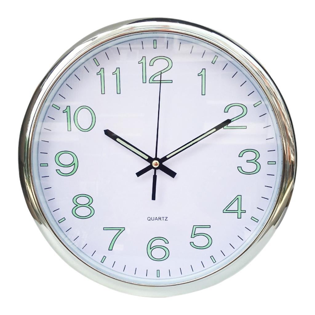Click here for Xinxixnxx Modern Round Luminous Wall Clock 30cm Ba... prices