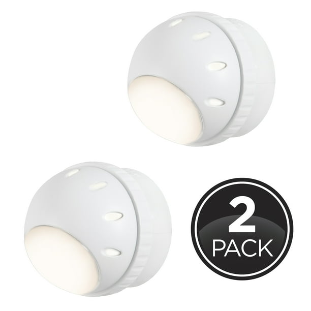 GENERAL ELECTRIC Automatic LED 360-Degree Rotating Night Light, 2-Pack ...