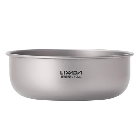 Lixada Titanium Bowls 360ml/480ml/620ml/710ml/1000ml Fruit Vegetable ...