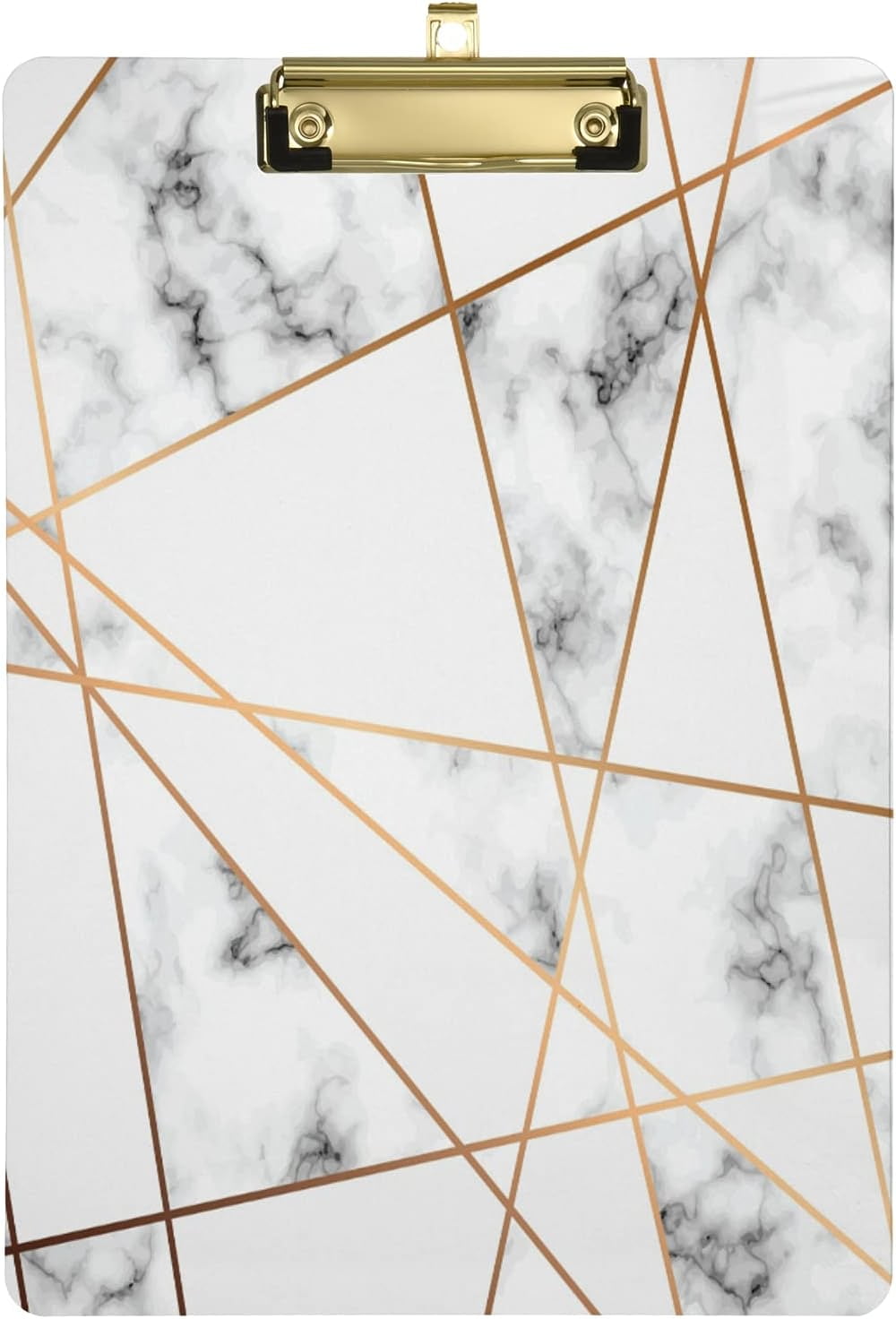 FMSHPON MarbleGold Line Clipboard Hardboard Wood Nursing Clip Board and ...