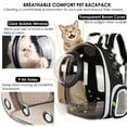 Cat Backpack, Space Capsule Pet Carrier Backpack Air Approved Cat ...