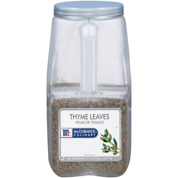 McCormick Culinary Thyme Leaves, 27.5 Oz - Walmart.com - Walmart.com