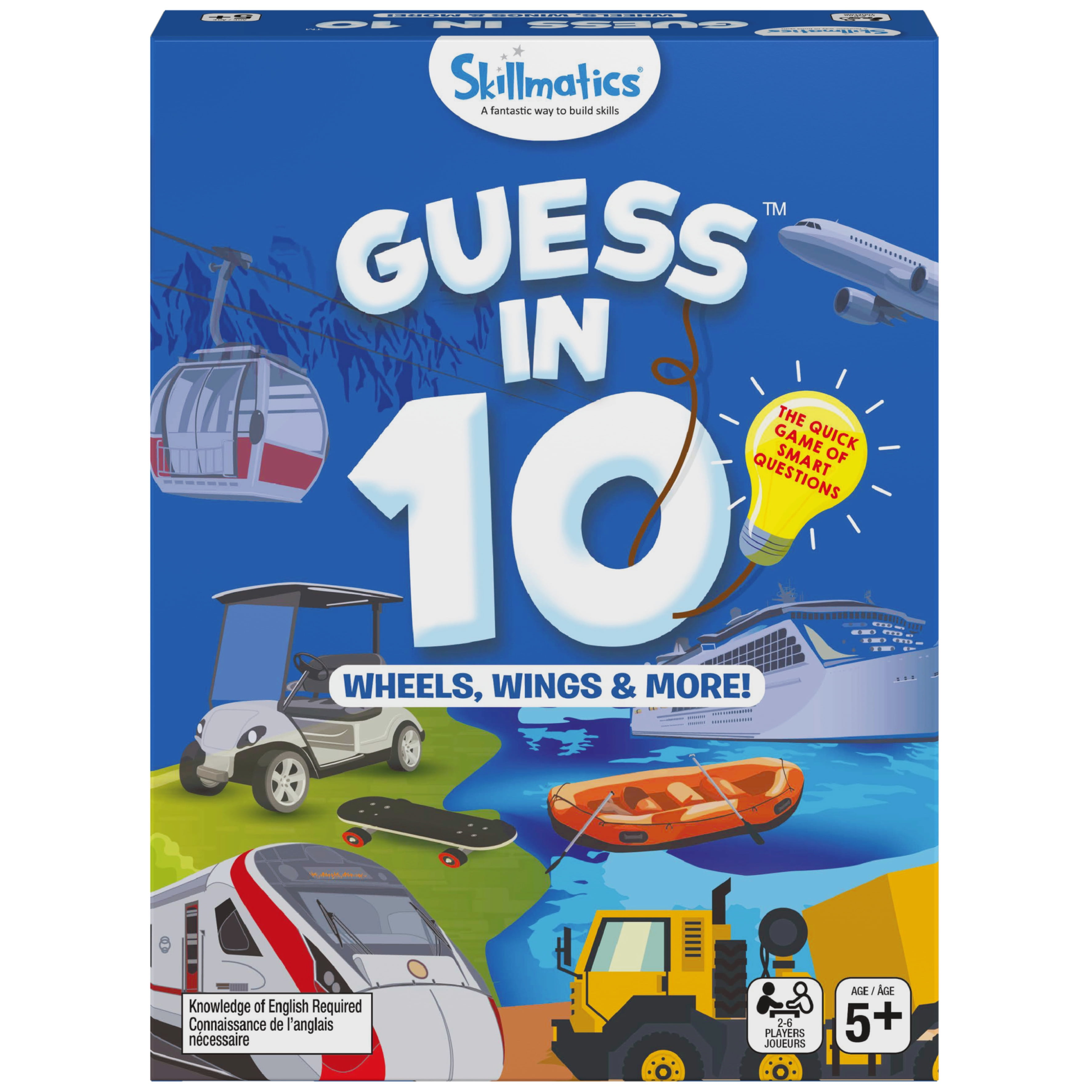 Skillmatics Guess in 10 Educational Board Game, for Families and Kids ...