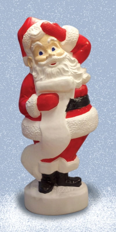 Union Products 75180 43" Tall Santa Claus Light Up Holiday Statue Decor ...