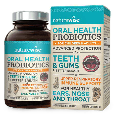 NatureWise Oral Health Probiotics, 50 Count - Walmart.com