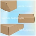 Bulk 9x6x2 Medium Size Mailing & Packing Brown Box Set, 25 Count ...