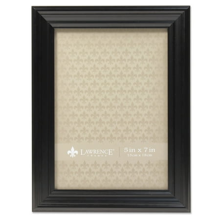 5x7 Classic Detailed Black Picture Frame - Walmart.com