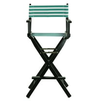"Walmart 30"" Tall Folding Director's Chair with Black Frame and Canvas ...