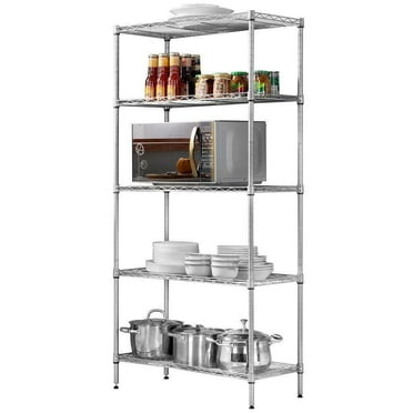 "Ktaxon Heavy Duty 3-Shelf Storage Rack, Durable Steel Construction ...