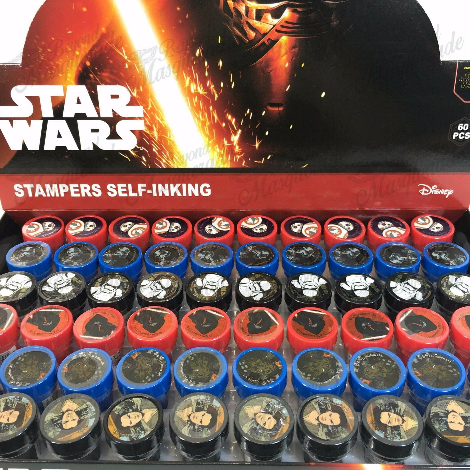30 pcs Star Wars Self-inking Stamps Stampers Birthday Boys Girls Teen ...