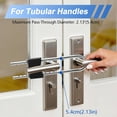 French Door Lock for Double Doors, Adjustable Double Door Lock for Home ...