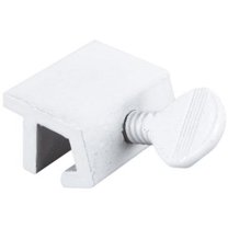 Sliding Window Lock, 1/2 in., Diecast Construction, White, For Vinyl ...
