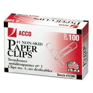 Acco Brands, Inc. Regal Clips, 100/Box - Walmart.com