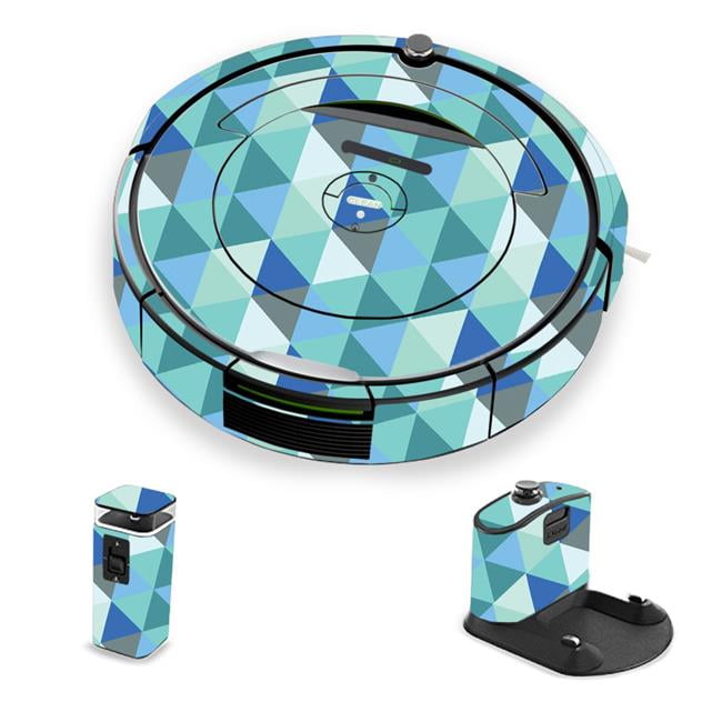 MightySkins IRRO690-Blue Kaleidoscope Skin for iRobot Roomba 690 Robot ...