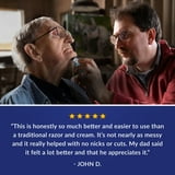 Gillette TREO Disposable Caregiver Razor with Ergonomic Handle, Safety ...