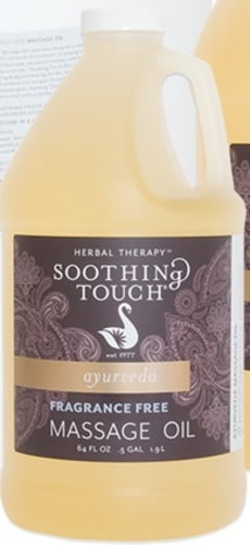 Soothing Touch Fragrance Free Massage Oil, Half Gallon - Walmart.com