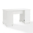 Crosley Palmetto Computer Desk, White - Walmart.com