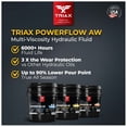 TRIAX Powerflow AW 46 Multi-Viscosity Hydraulic Oil, 5 Gallon Pail ...
