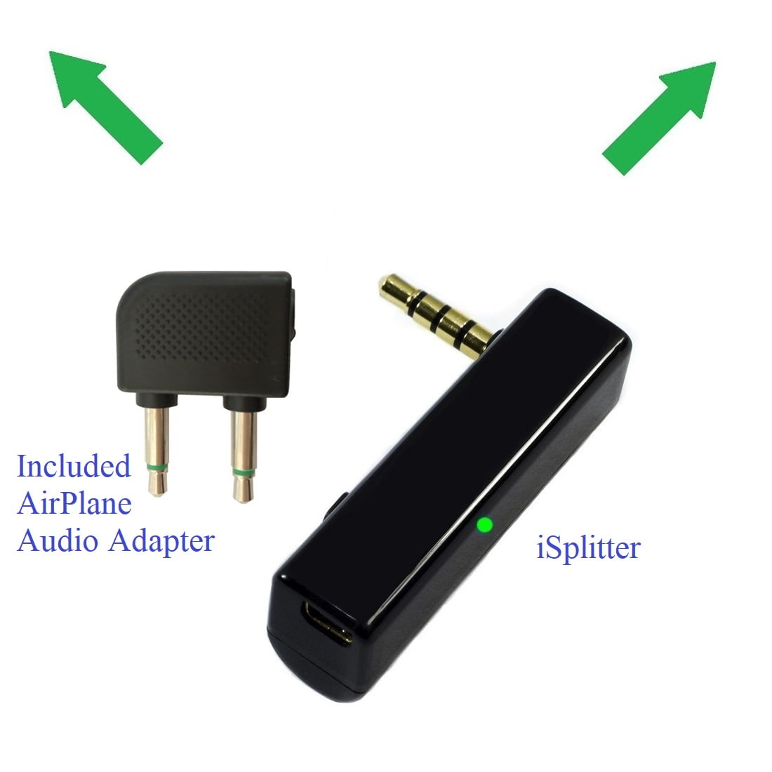 KOKKIA AirSplitter : Airplane in-flight Bluetooth Splitter, lets you ...