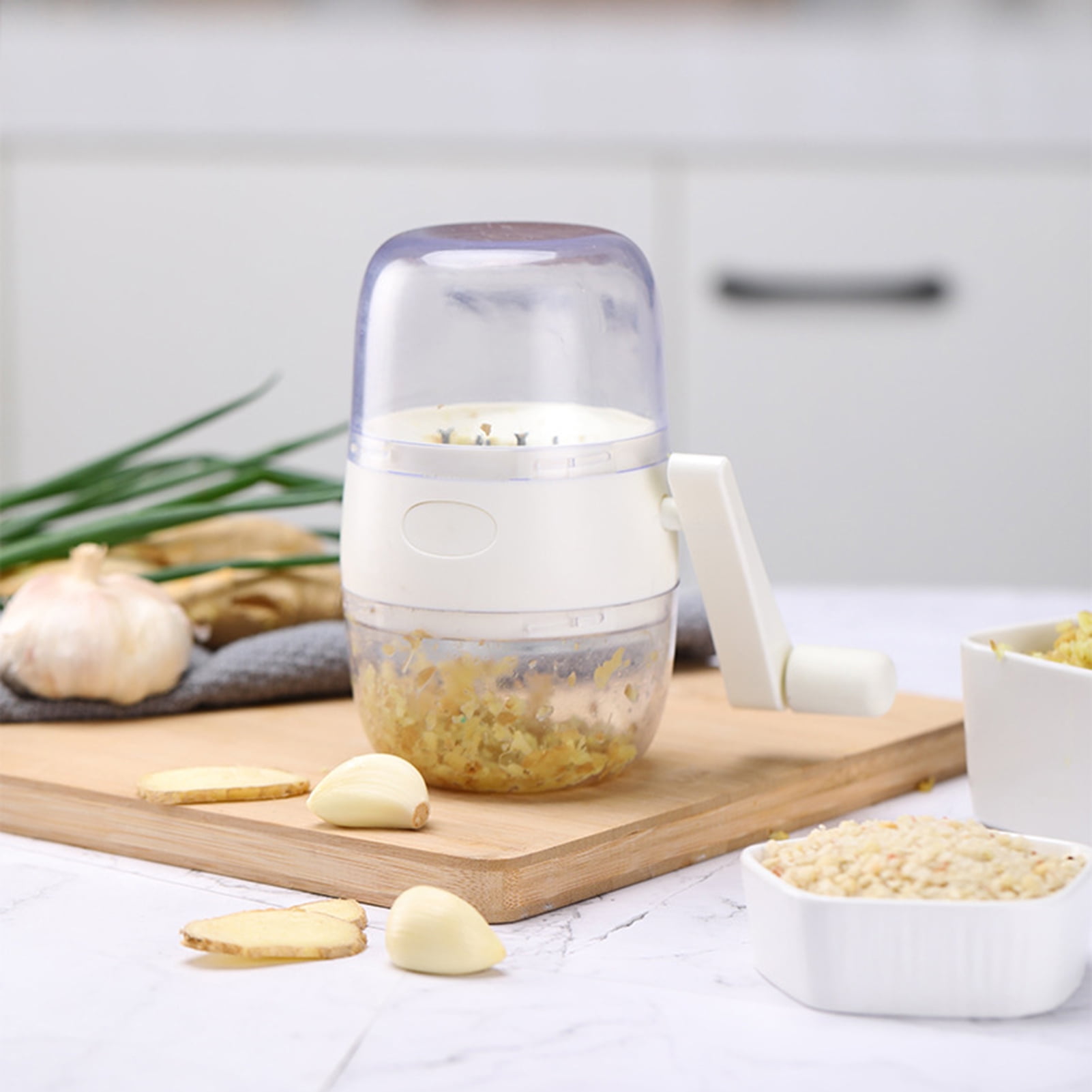 User-friendly Nut Grinder - Food Grade ABS Hand-Crank Garlic Grinder ...