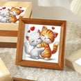 Diamond Painting Kit Gentle Cat Special Shape Creative Diamond Art For ...