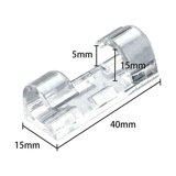 Kairuite 16PC Cable Cord Clips Self-Adhesive Wire Clamp Table Wall Tidy ...