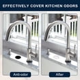 Sink Tap Hole Cover Brushed Stainless Steel, Faucet Hole Cover 1 Pack ...