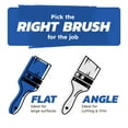 BEST 2" Polyester-Nylon Flat Brush - Walmart.com