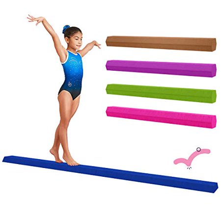 Springee 10ft Balance Beam - Extra Firm - Suede Folding Gymnastics Beam ...