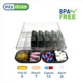 Ezy Dose Weekly (7-Day) Pill Organizer, Portable Daily AM/PM Pill ...