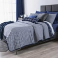 Plaid Blue Comforter Set - Walmart.com