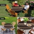 Animal Print Round Tablecloth for 45-54 Inch Tables,Fitted Table Cover ...