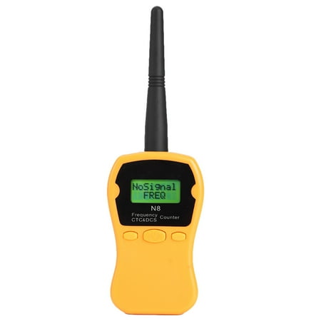 Frequency Counter,N8 Portable Radio Frequency Way Radio Frequency Meter ...