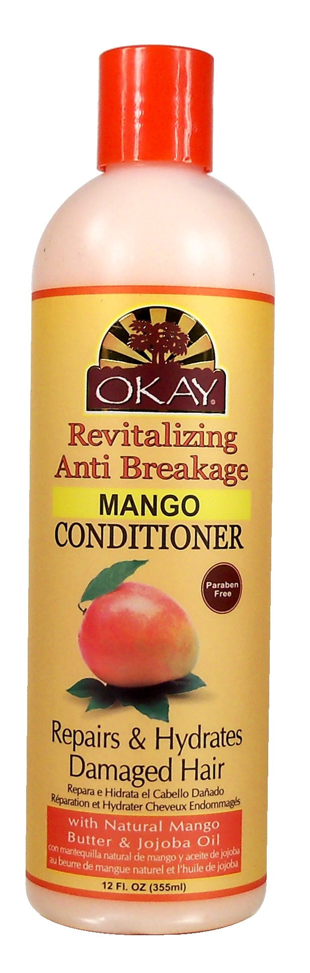 Okay Reviatlizing Anti Breakage Conditioner, Mango, 12 Oz - Walmart.com ...