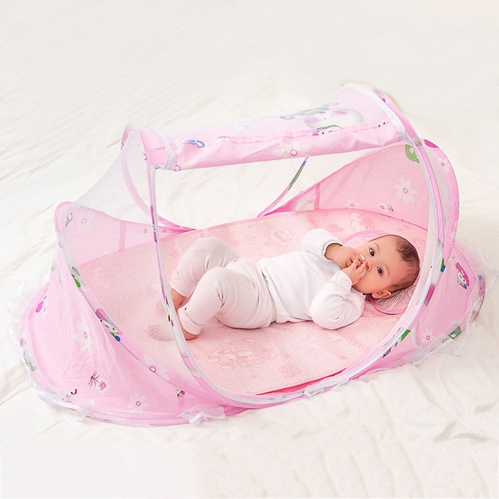 Baby Infant Portable Foldable Mosquito Tent Travel Infant Bed Crib ...