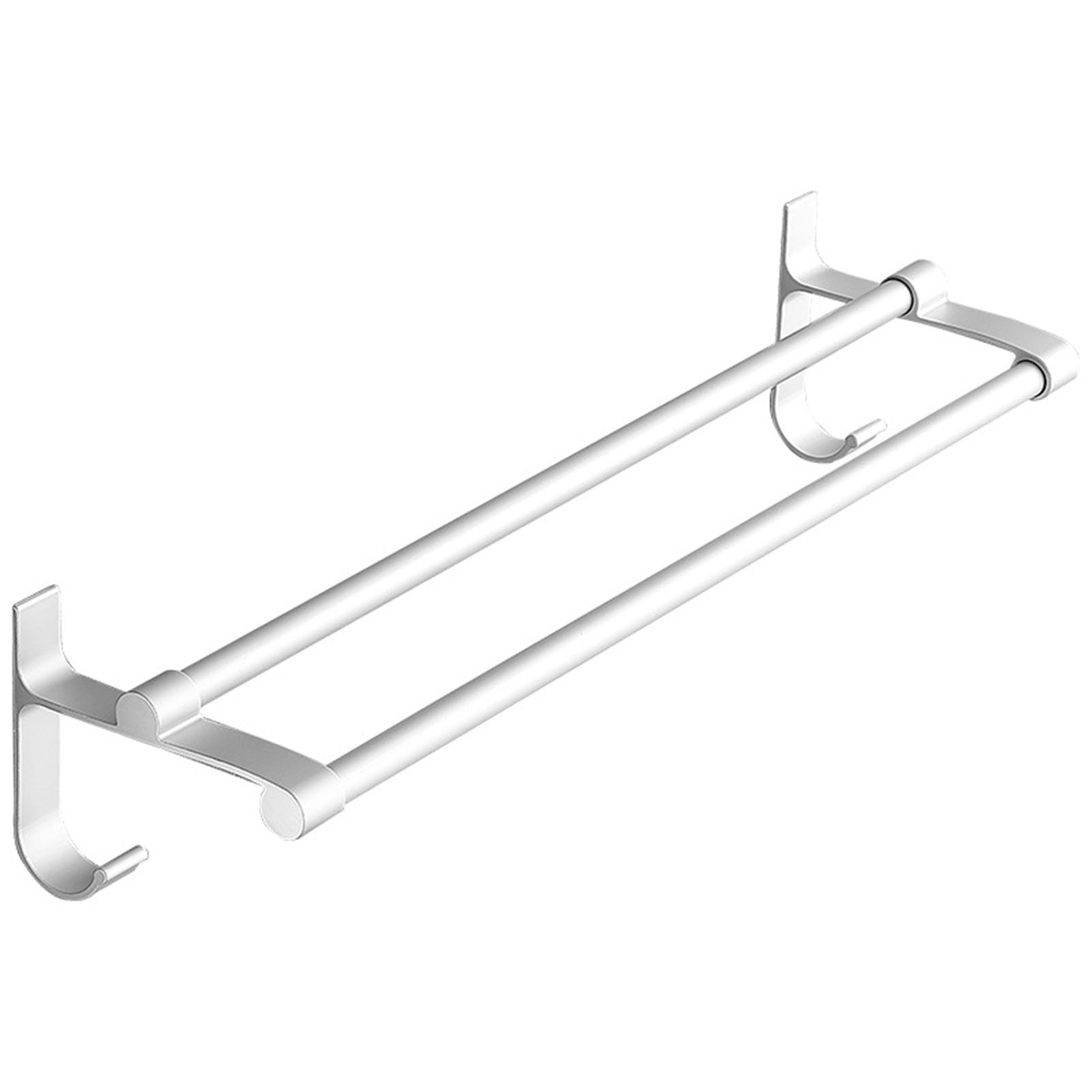 Click here for Gashome Towel Hanging Shelf silver White Double Ro... prices