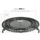 JumpSport 350 PRO Indoor Lightweight 39" Round Fitness Trampoline ...