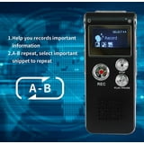Voice Recorder 16GB Voice Recorder with Playback for Lectures - USB ...