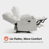 MCombo 25'' Large Power Recliner Chair, Electric Reclining with Massage ...