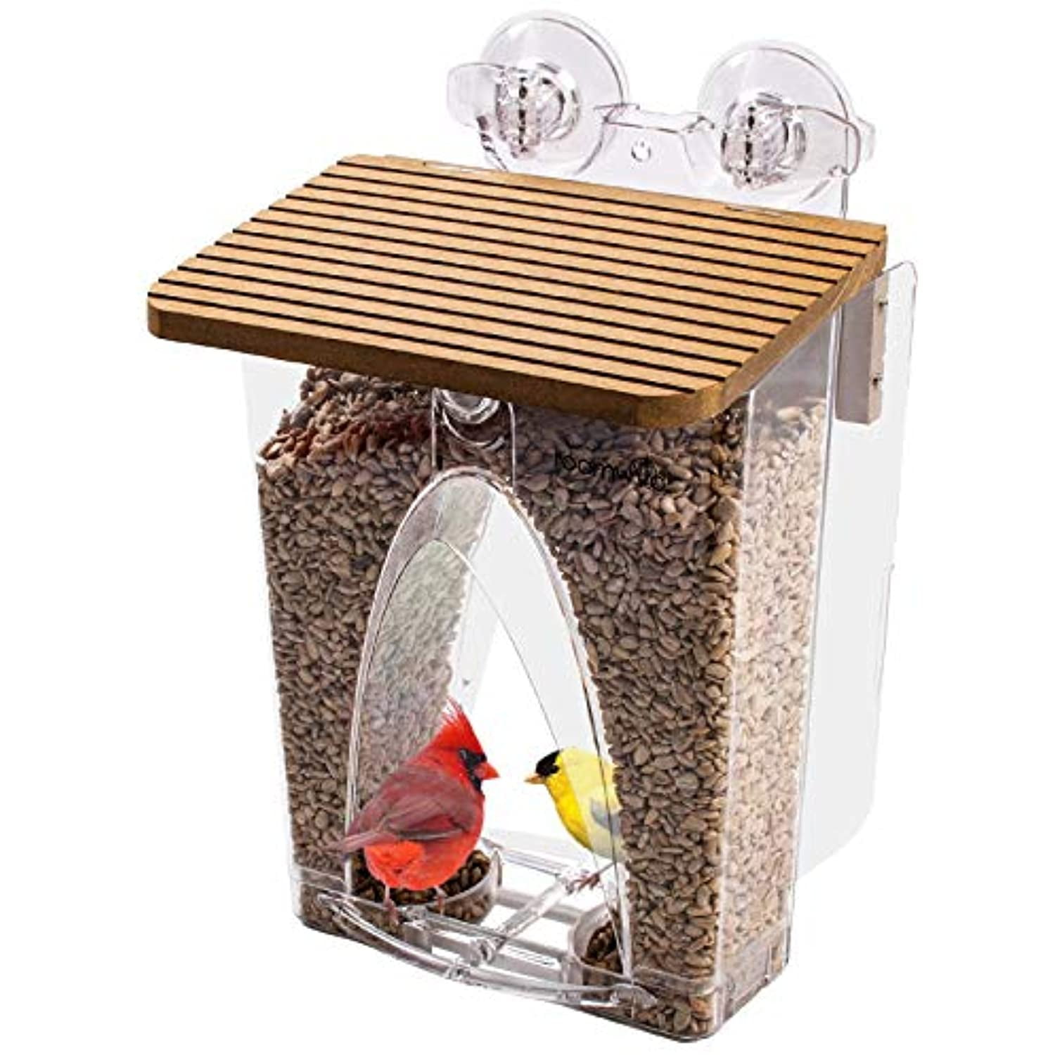 Click here for Roamwild Beautiful Arch Window Wild Bird Feeder Wi... prices
