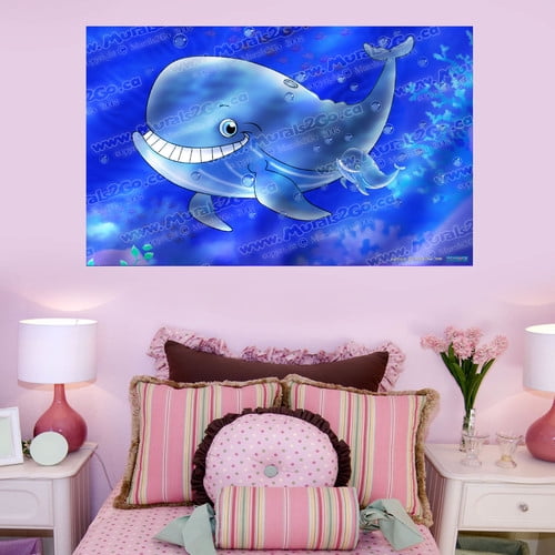 Wallhogs Whales Glossy Poster - Walmart.com
