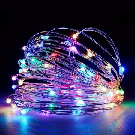 Multicolor Fairy Lights 30 LEDs 10 Feet Multicolored Battery Operated ...