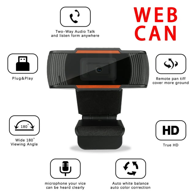 HD Auto Focus Webcam,1080P Video Call Available Streaming Web Camera PC ...