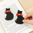 An1ma1Kitten Shape Bookmarks1eatherBook Page Clip Page Marker Reading ...