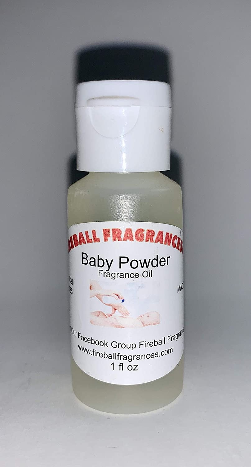 Baby Powder Scented Oil by Fireball Fragrances - 1 Oz Bottle - Walmart.com