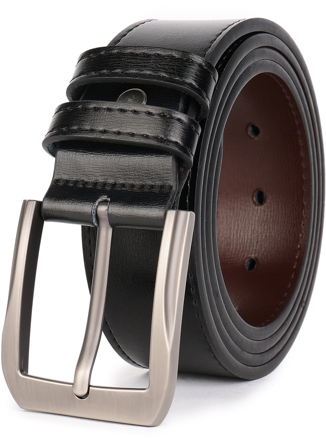 Beltox Fine Men’s Casual Leather Jeans Belts 1 1/2” Wide 4MM Thick ...